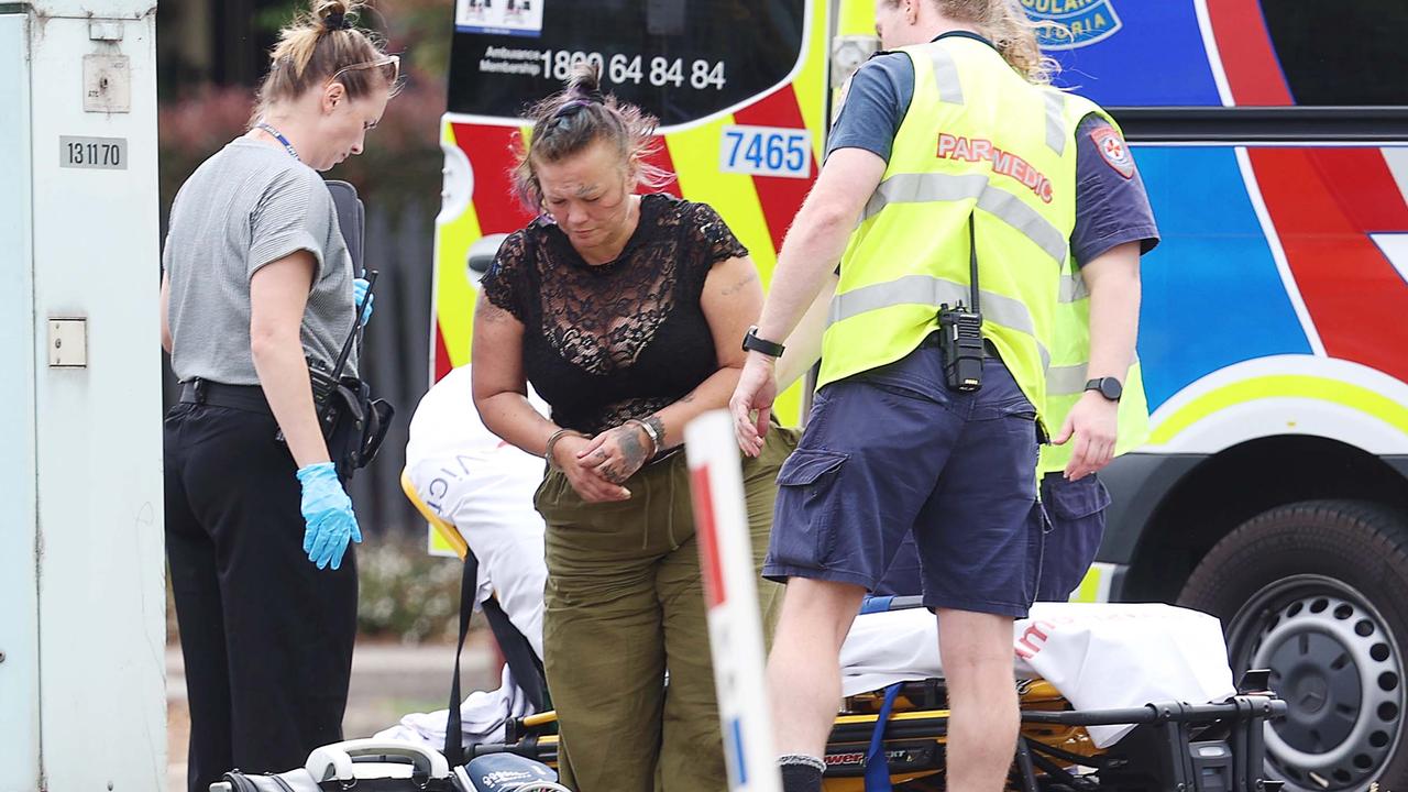 Horror moment shots fired near school bus