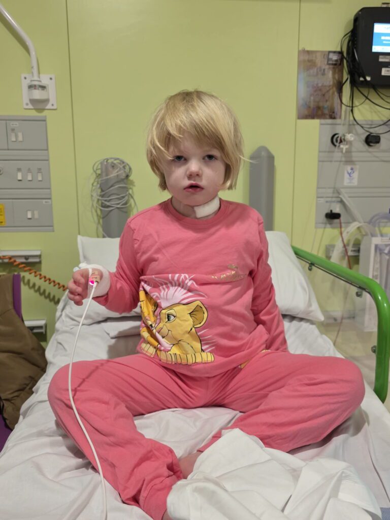 Girl, 5, with childhood dementia suffers 187 seizures in a day