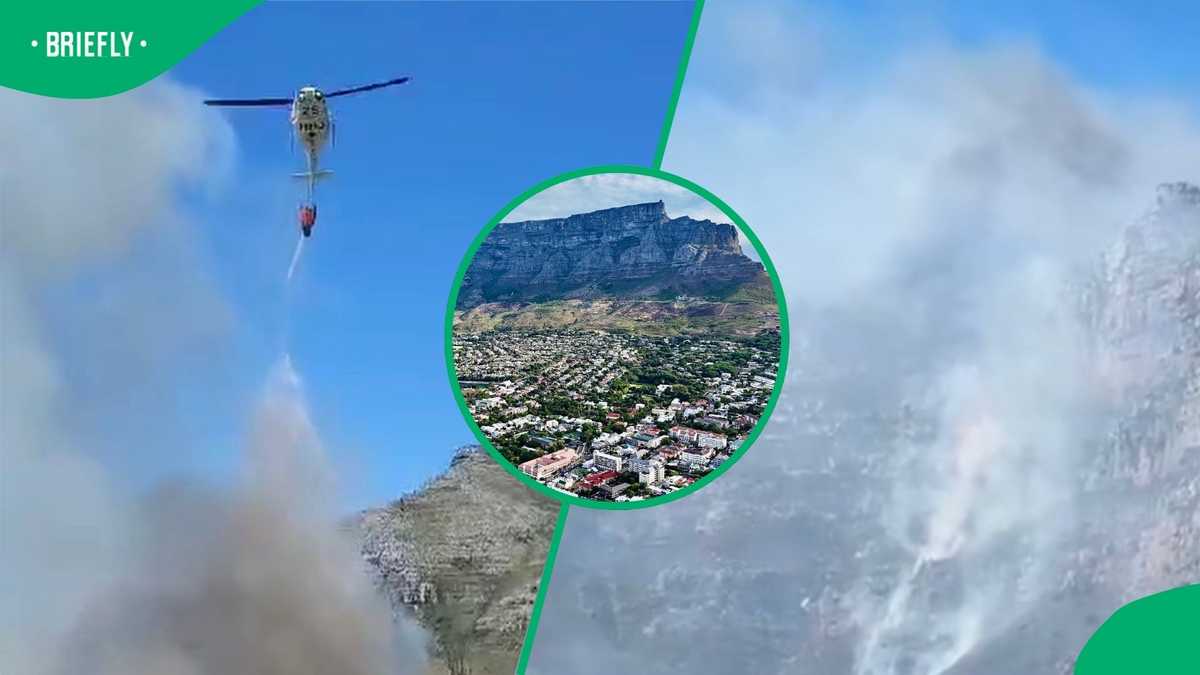 Table Mountain fire triggers evacuations as aircraft and crews battle ...