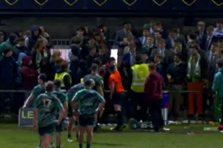 Big Welsh rugby match abandoned as 30 players brawl, fans throw beer ...