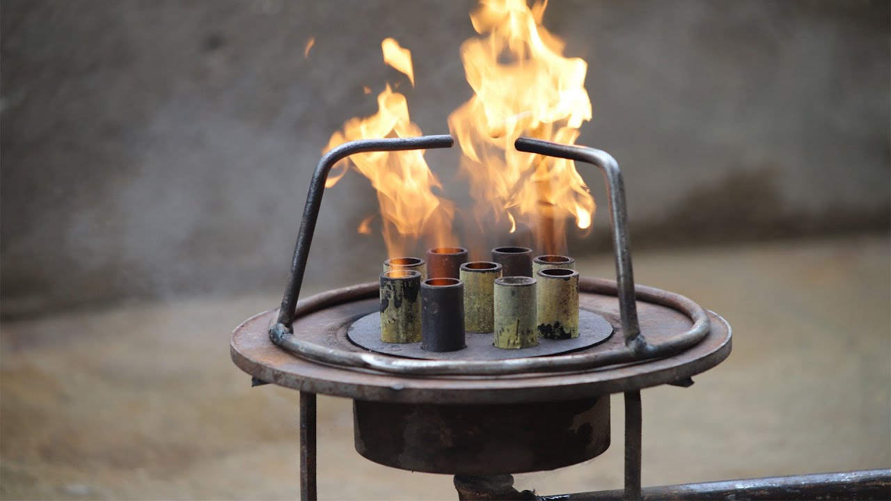 Gas and gasoline are no longer needed! Waste oil stove! DIY