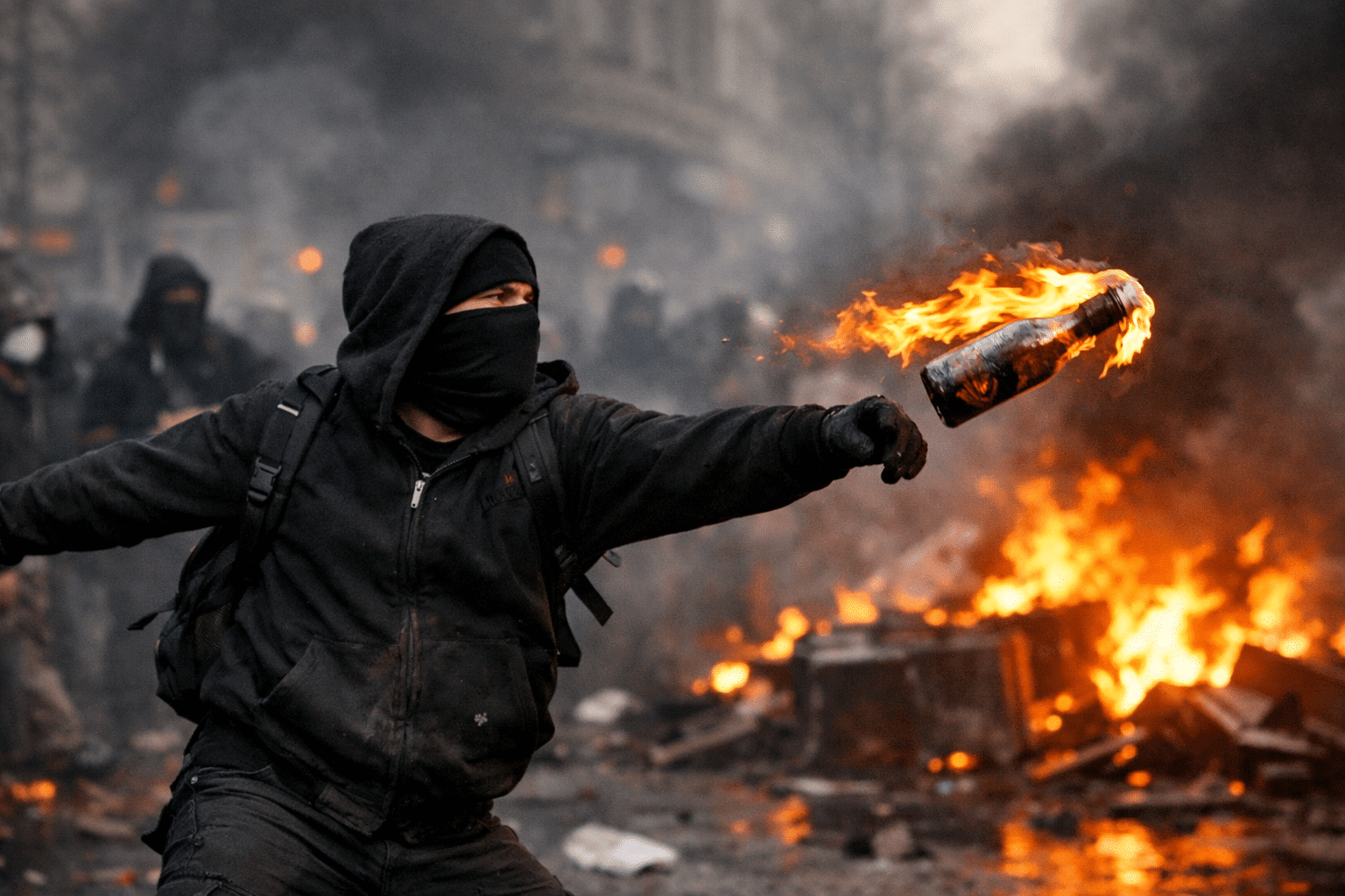 Cocktails Molotov : jusqu’où laissera-t-on brûler ceux qui nous protègent