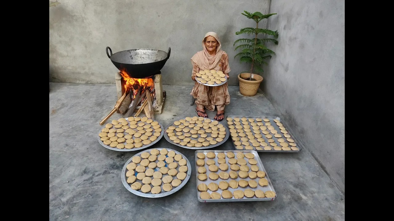 Homemade aloo kachori with rustic Indian flavors
