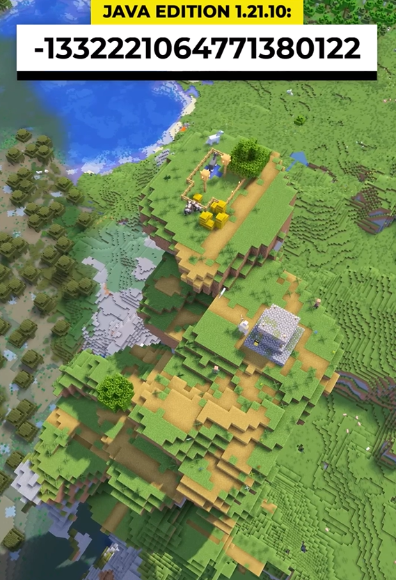 Minecraft nitwit village seed | Fun & unique village spawn