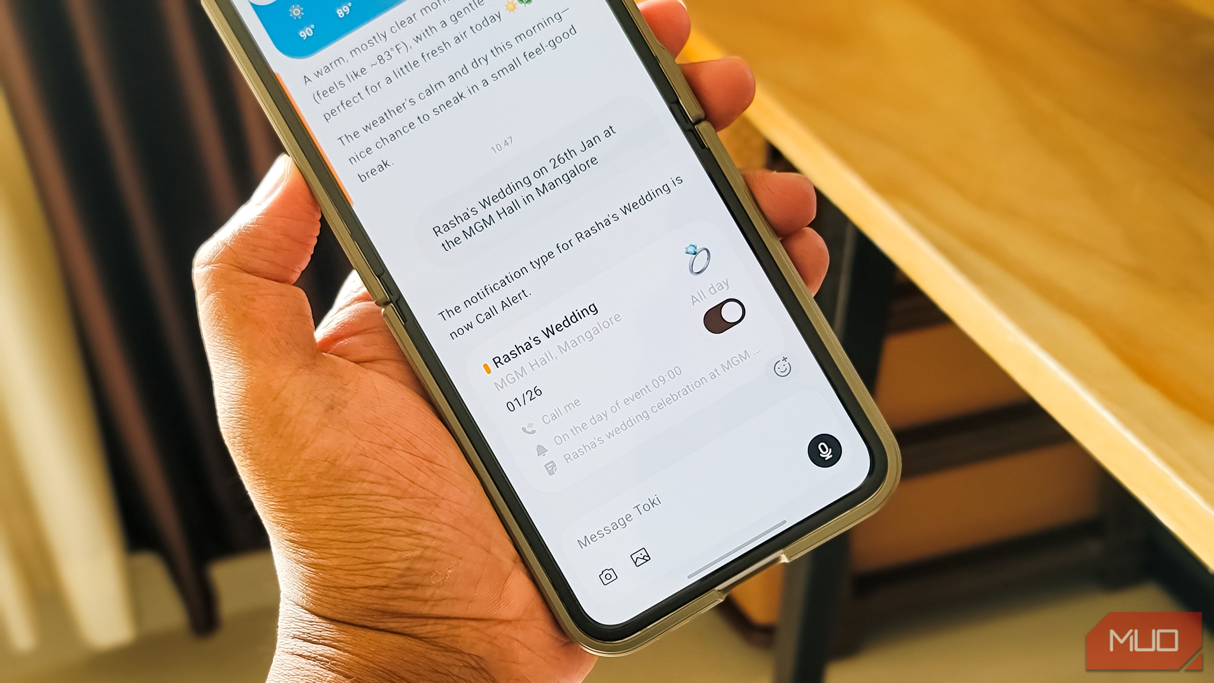 I started texting my calendar, and now I never miss anything