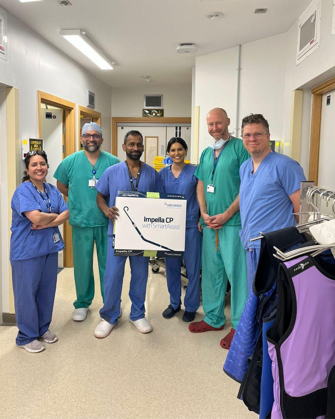 “My dad would not be here today” - world's smallest heart pump saves ...