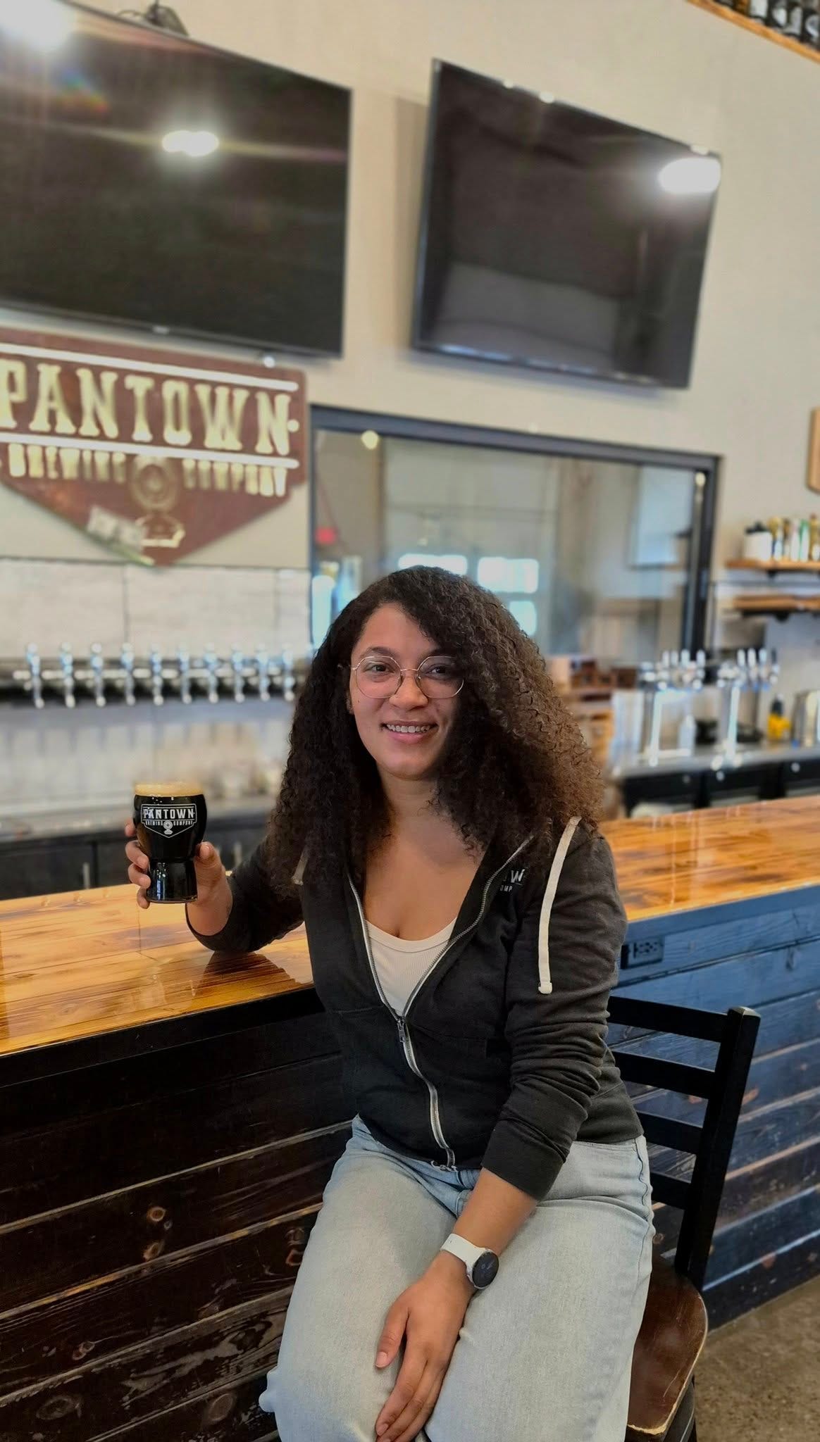 Pantown Brewery’s new stout blends chocolate, peanut butter and history