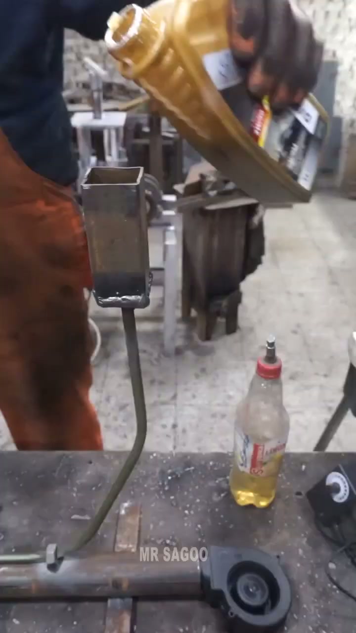 DIY waste oil burner for you