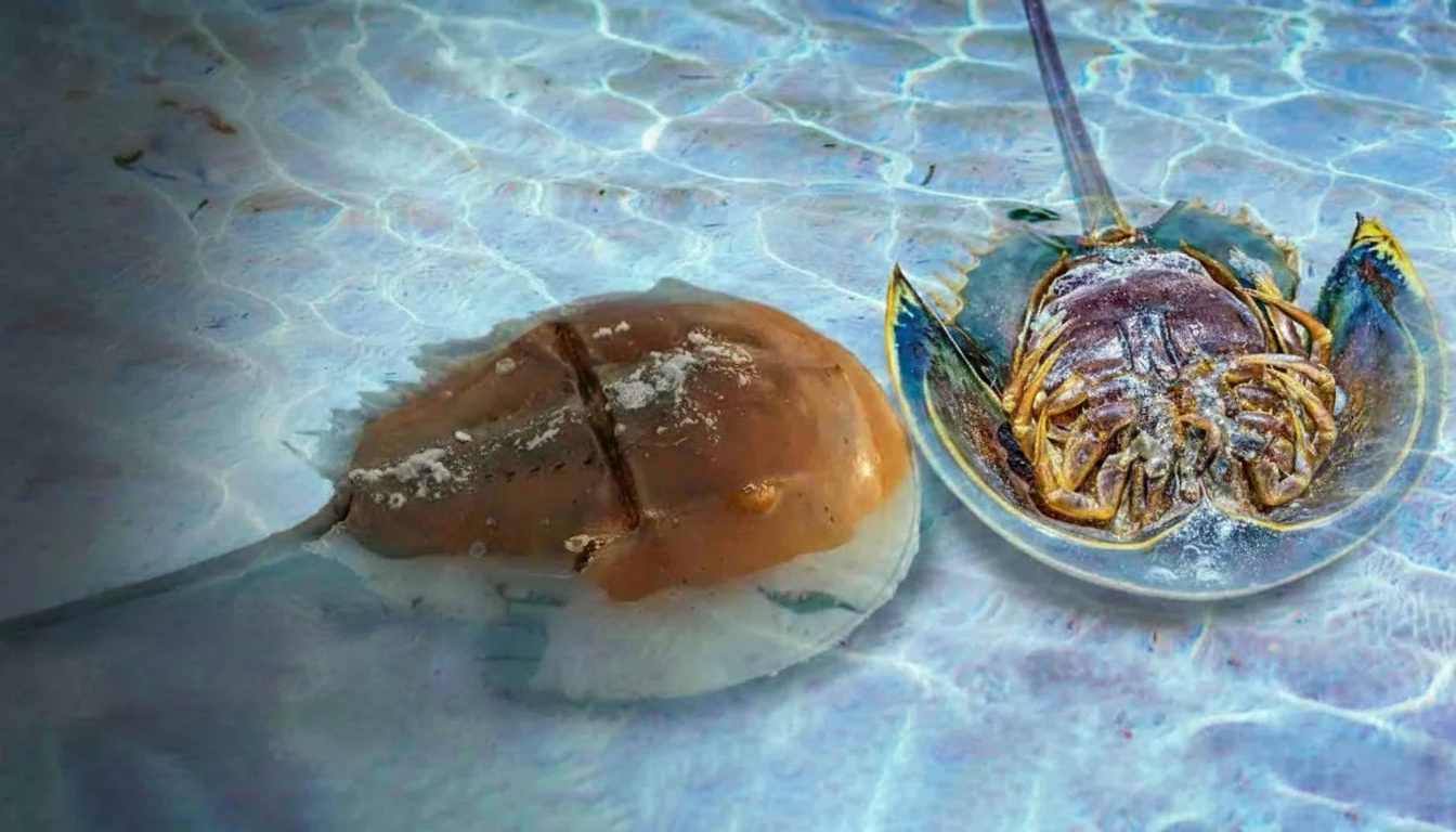 Horseshoe crabs may look ancient but their survival behavior is precise