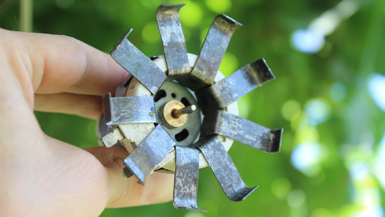 How to make a generator using DC motor