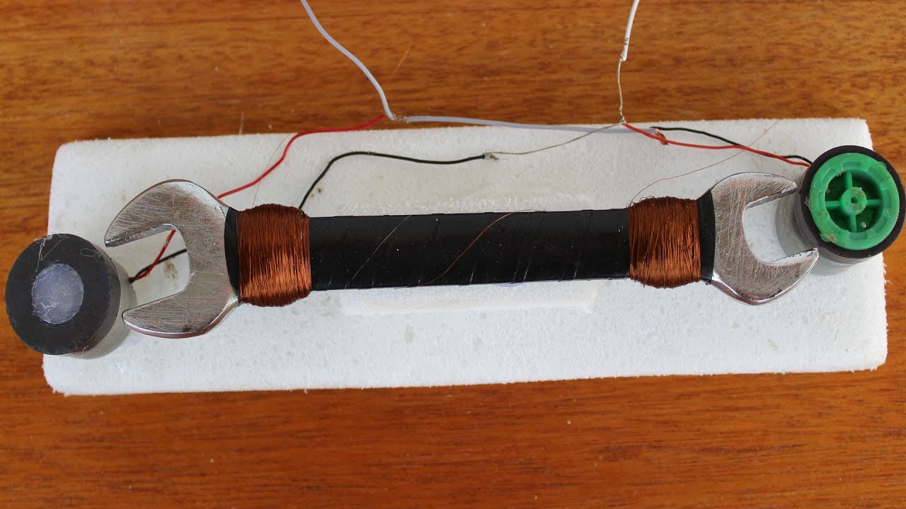 How to make a motor generator with key