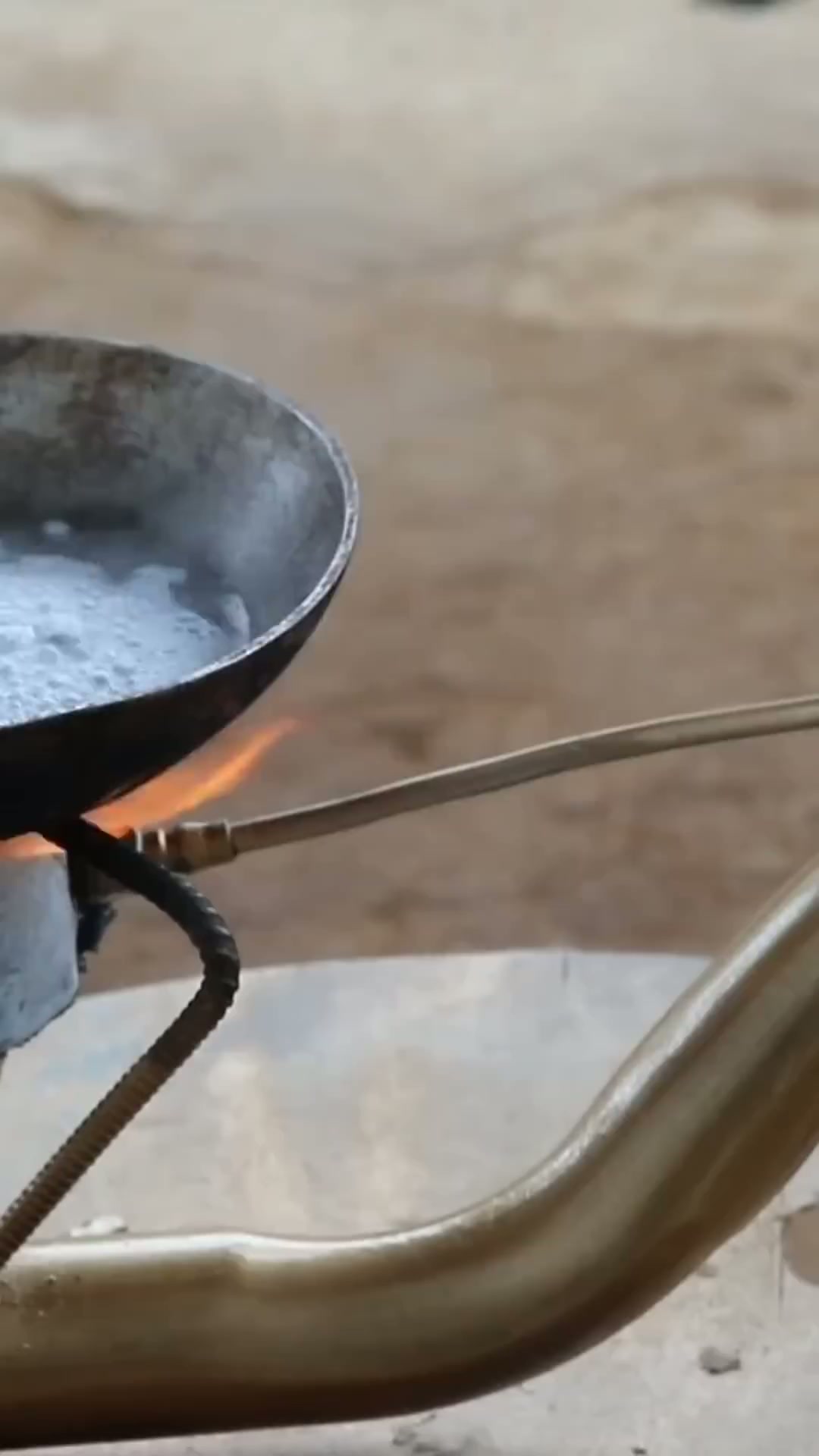 Amazing waste oil stove