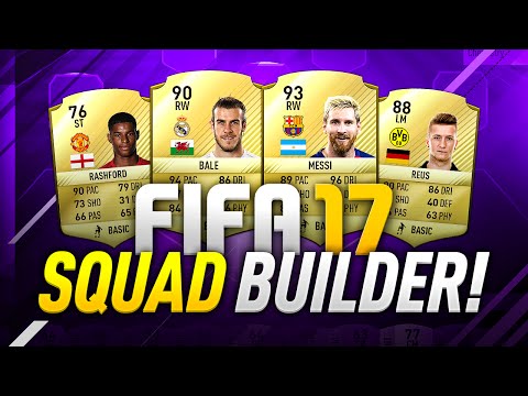FIFA 17 squad builder!
