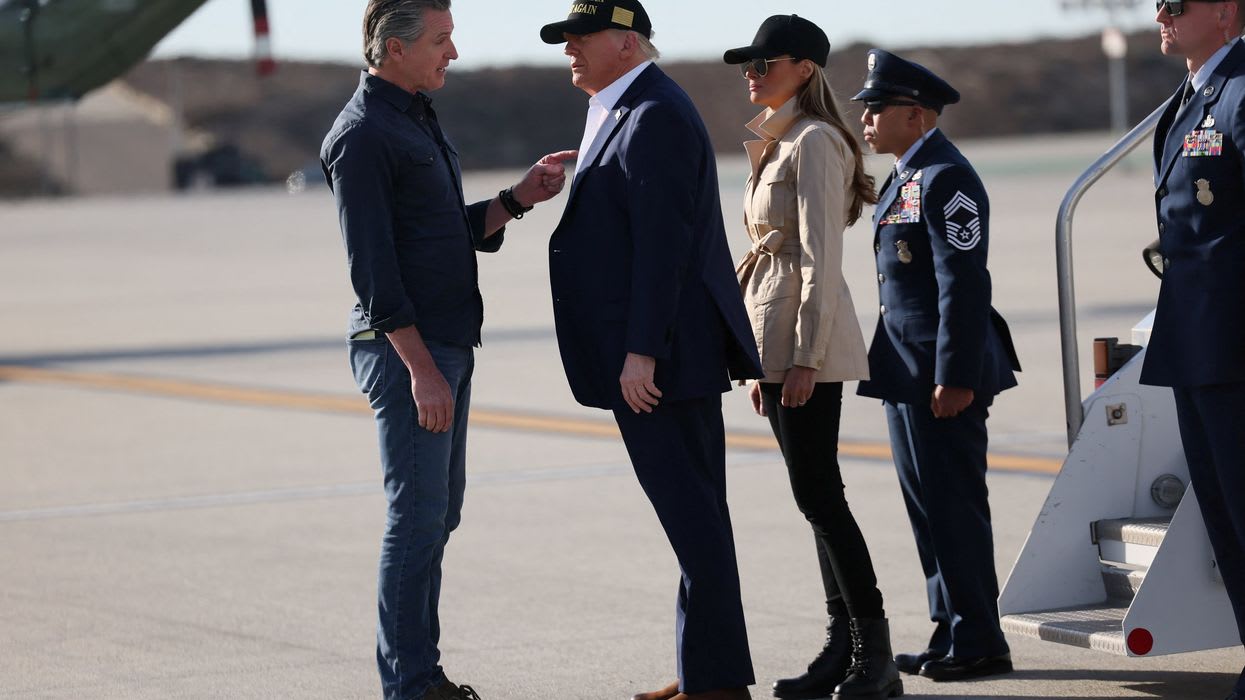 Gavin Newsom press office criticizes Trump's Truth Social posts