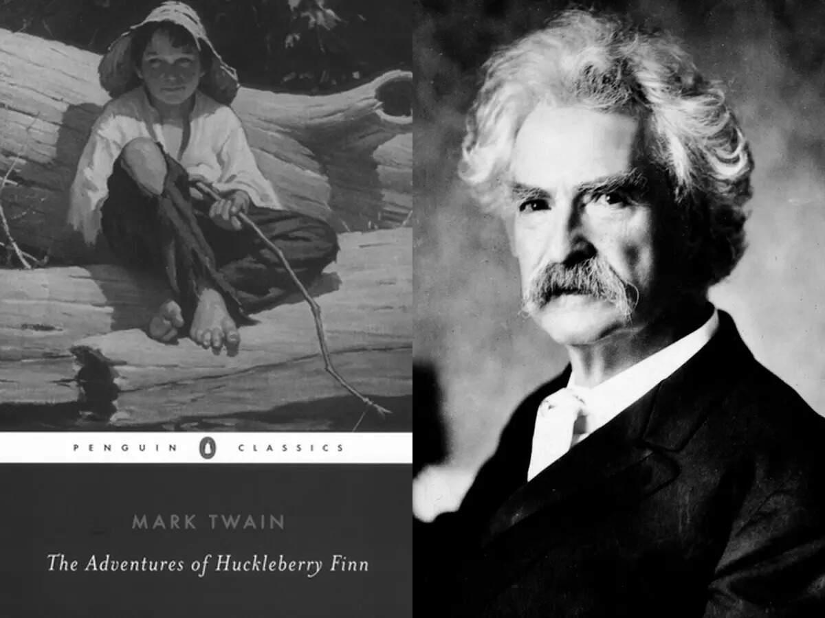 Book to brighten your day: Adventures of Huckleberry Finn by Mark Twain ...
