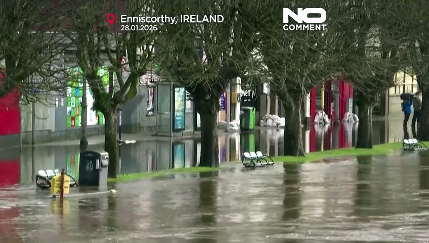 'Everything destroyed': Irish towns clean up after Storm Chandra flooding