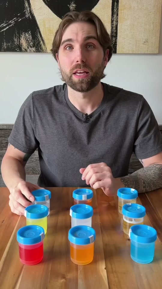 Urine color chart explained: What different shades say about your health