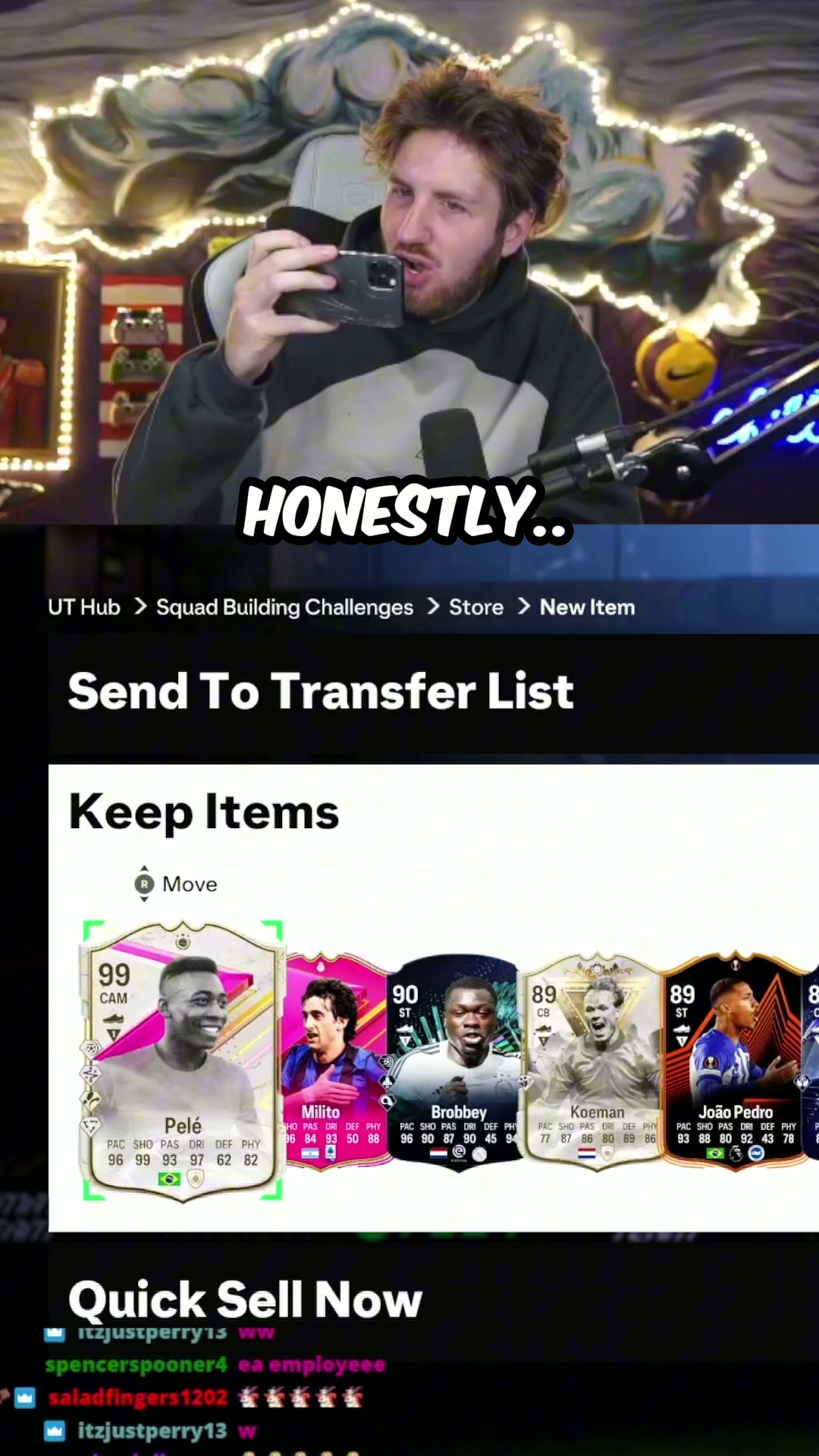 OMG I packed 99 Pele! #shorts