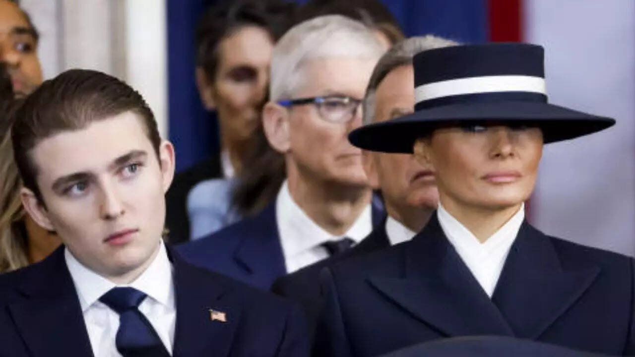 'Smart mind behind it': Melania Trump credits Barron for husband's ...