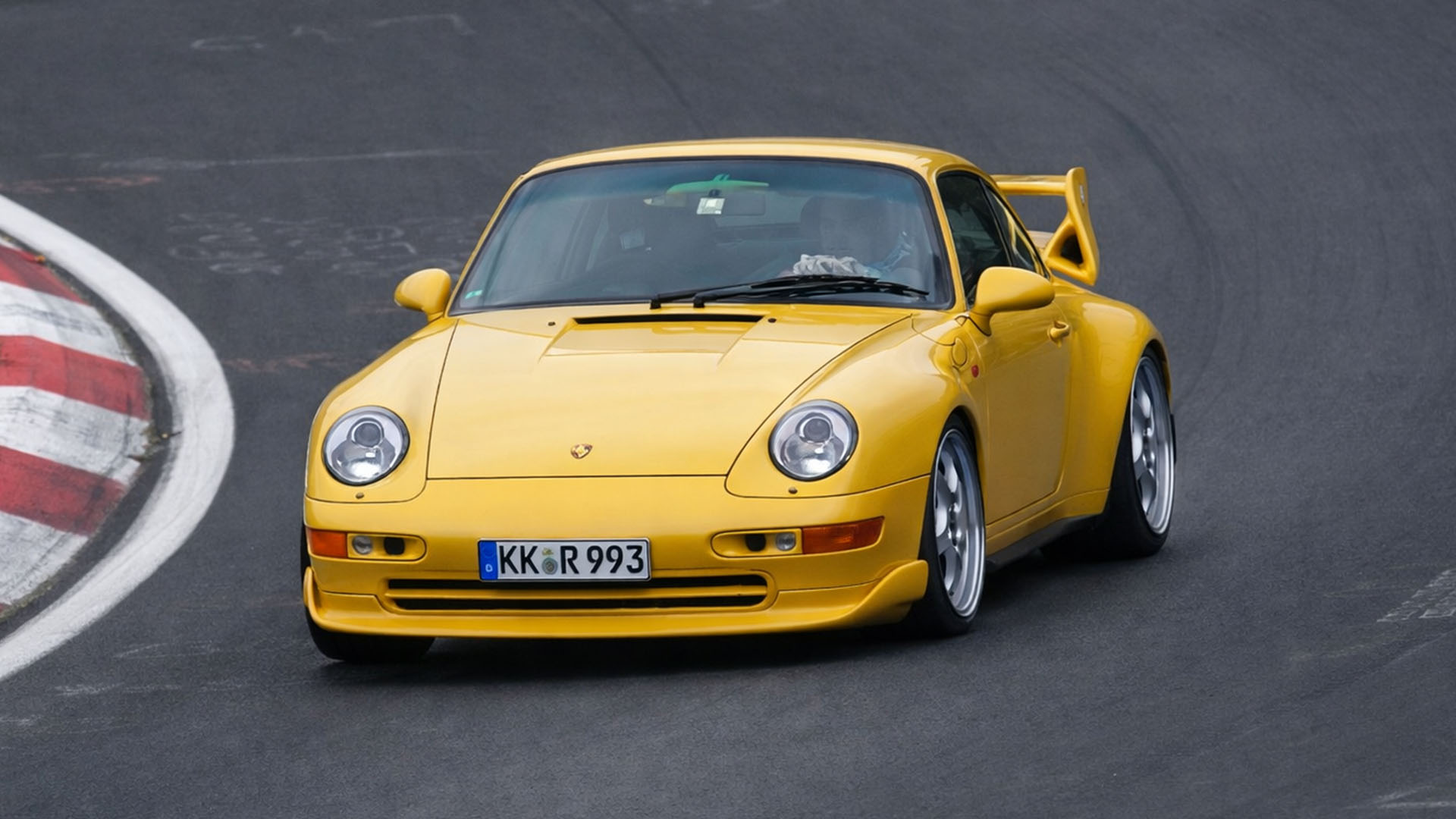 Public driving highlights from the Nordschleife circuit