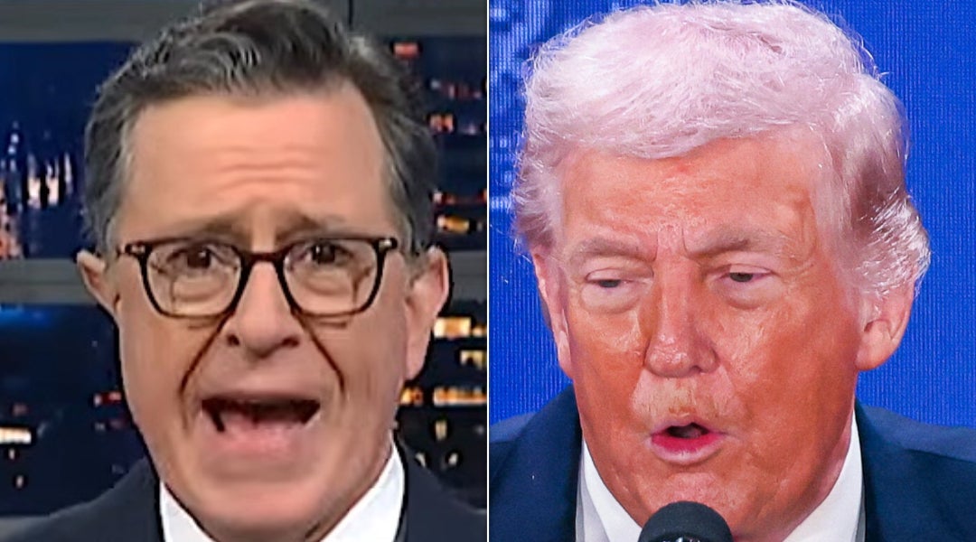 Stephen Colbert spots the ultimate Trump snub in a most unexpected place