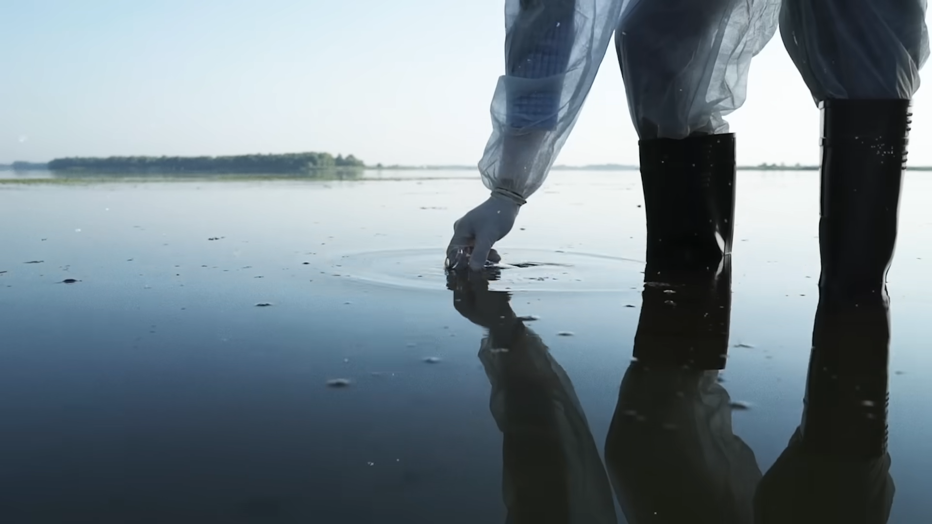 This beautiful American lake hid 20,000 leaking chemical barrels