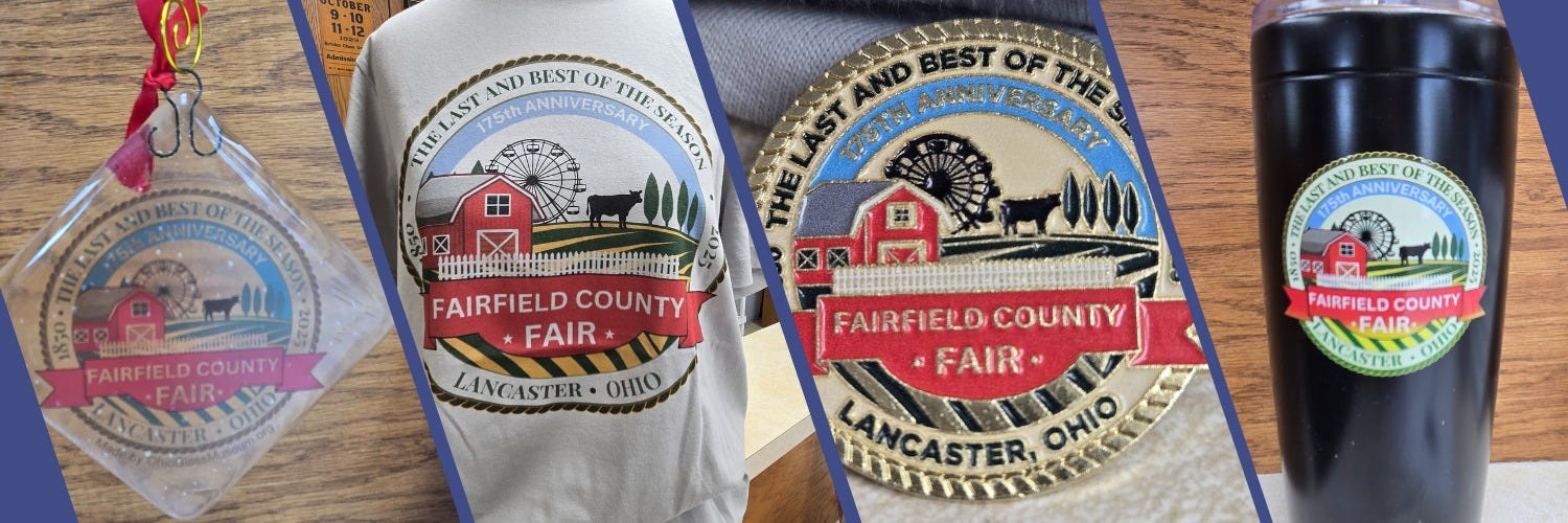 County fair's 175th celebration souvenirs and merchandise win award