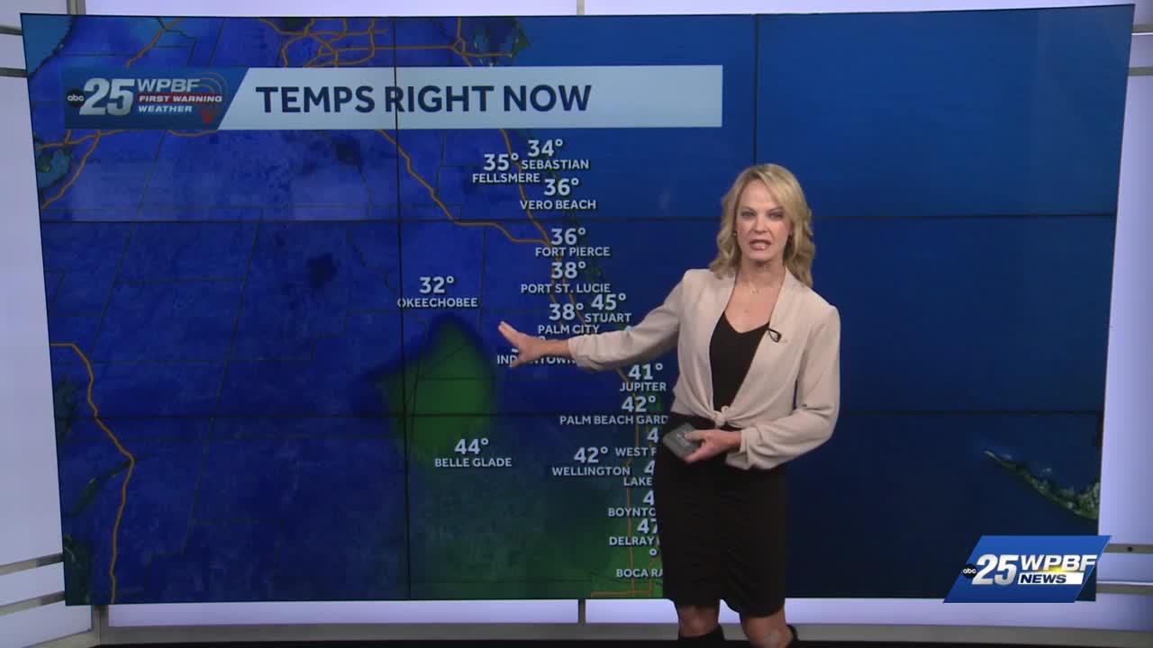 Freezing temperatures in parts of SFL