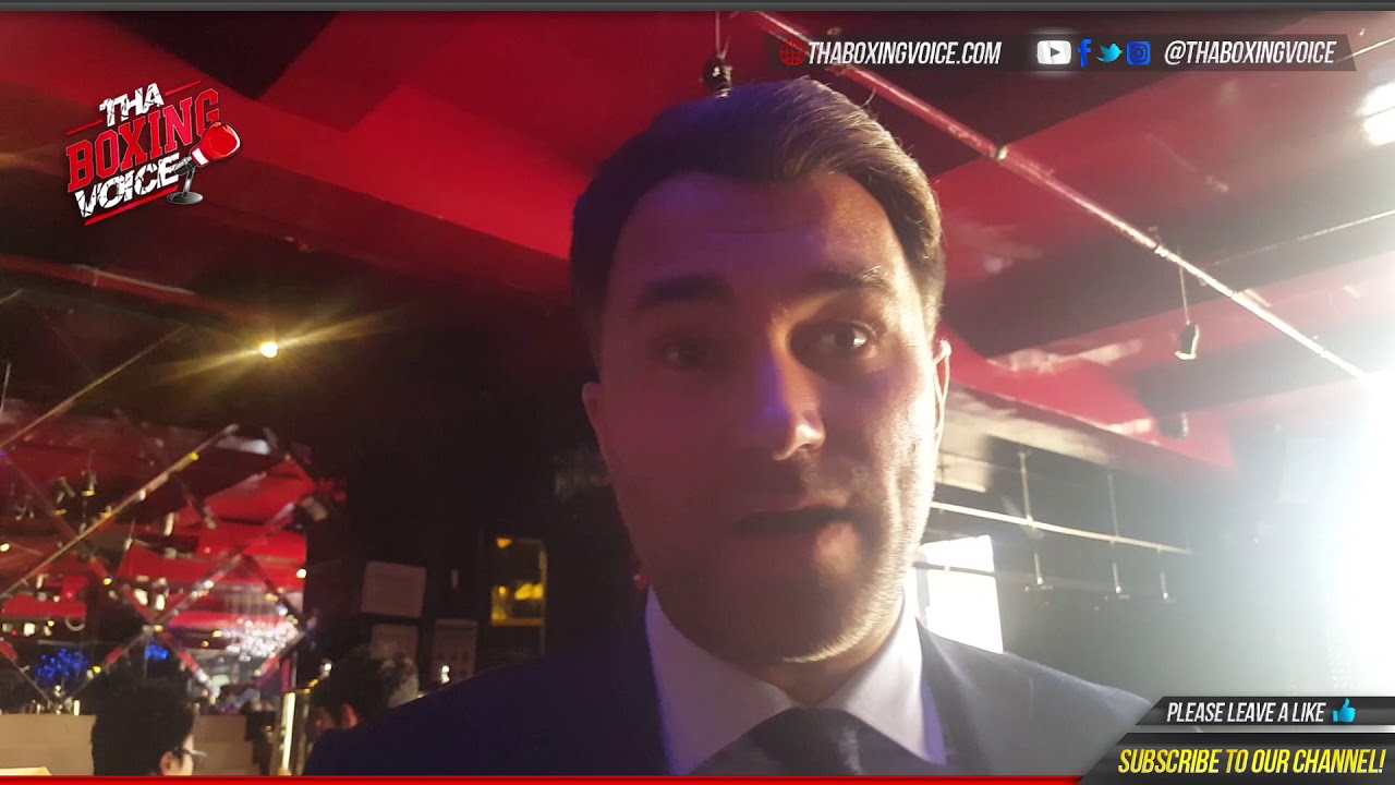 Eddie Hearn on Daniel Jacobs vs. Luis Arias & Jarrell Miller vs ...