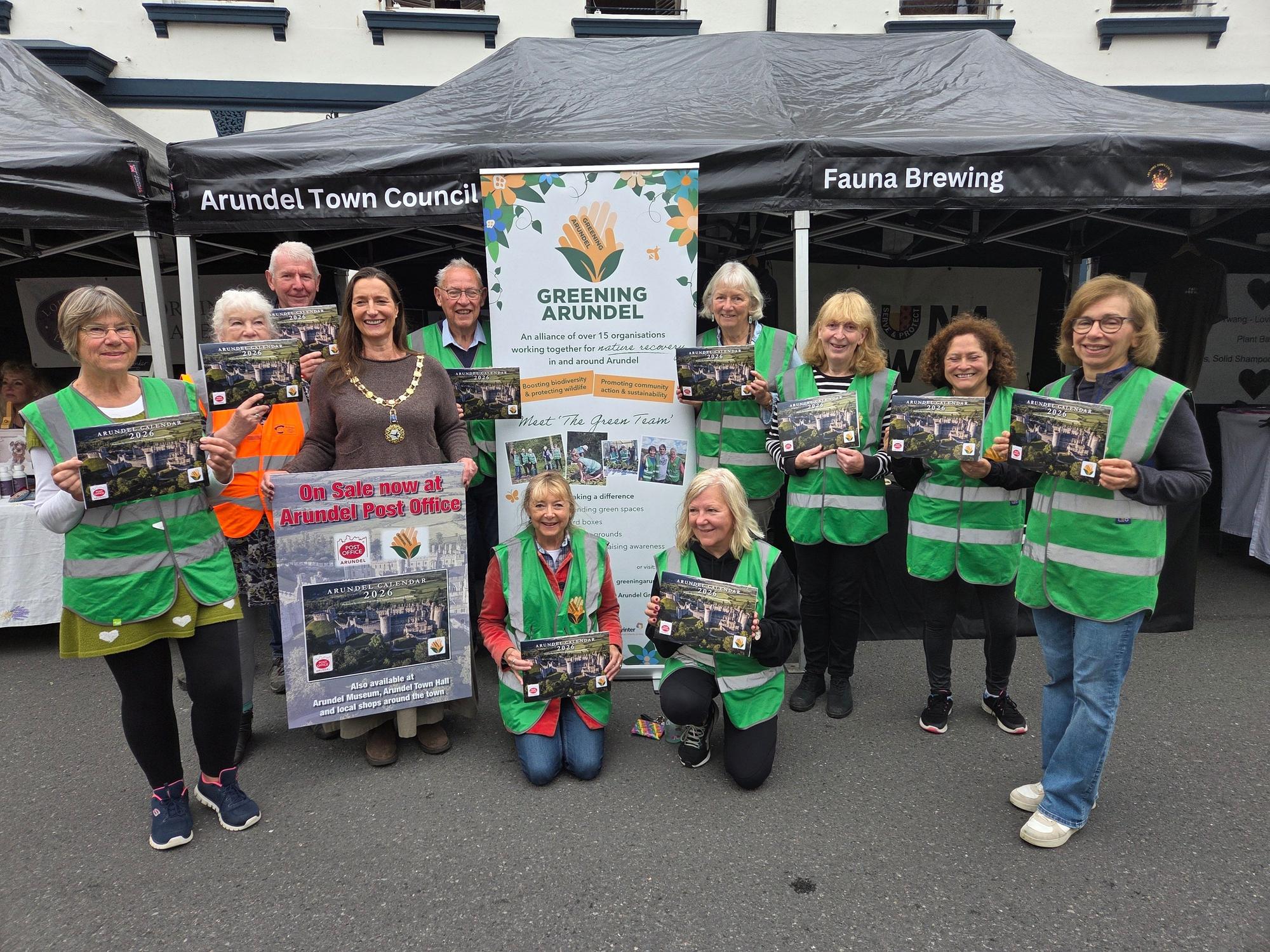 Arundel calendar sales contribute to nature recovery