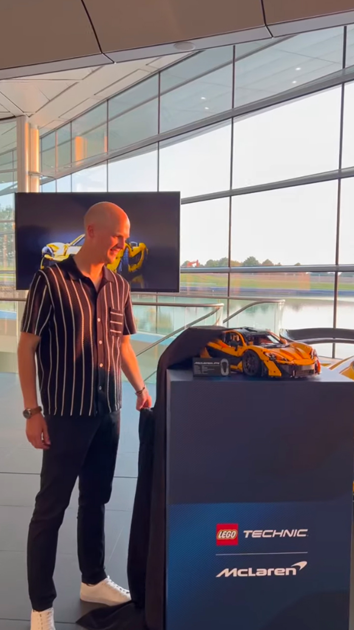 LEGO Technic McLaren P1 reveal: A miniature supercar with incredible detail