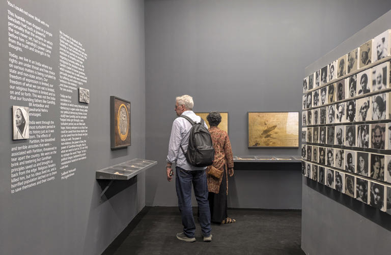 'You I could not save...': Exhibition revisits Gandhi's final walk ...