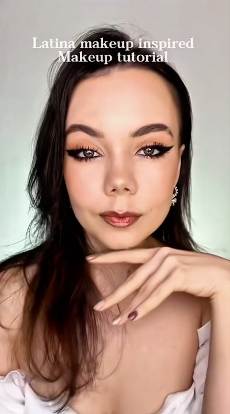 Latina inspired makeup tutorial
