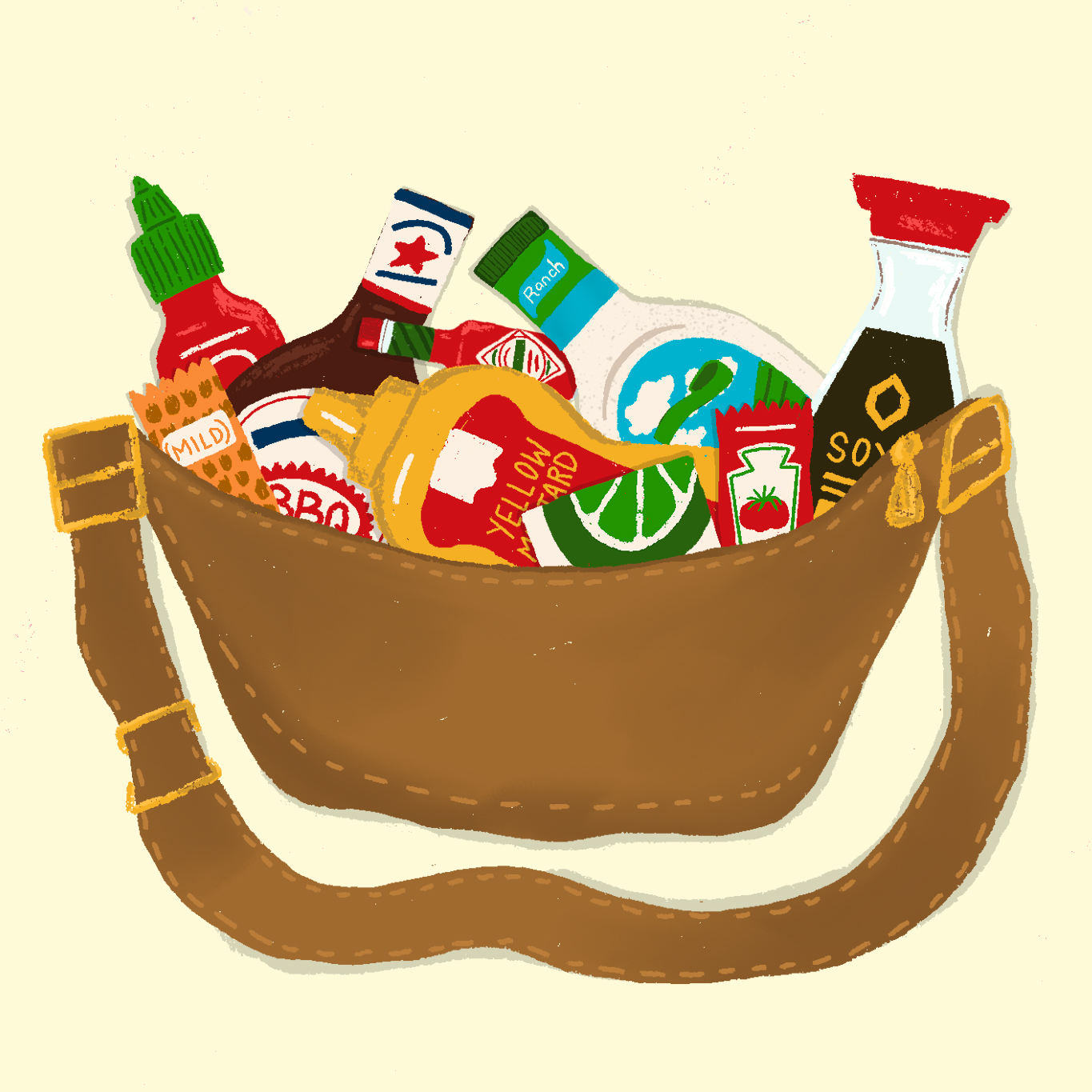 Americans’ sauce obsession runs deep. Some won’t leave home without it.