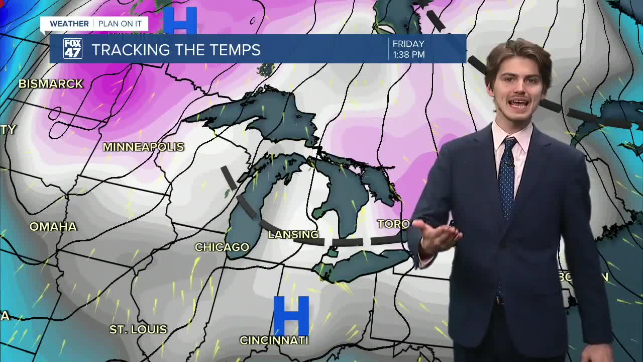 Temps drop below zero degrees tonight in Mid-Michigan as snow dwindles ...