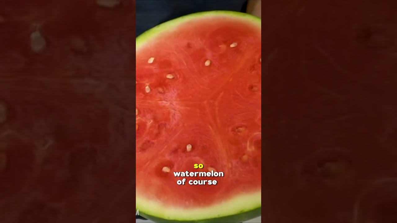 Team removes water from watermelon in unique experiment