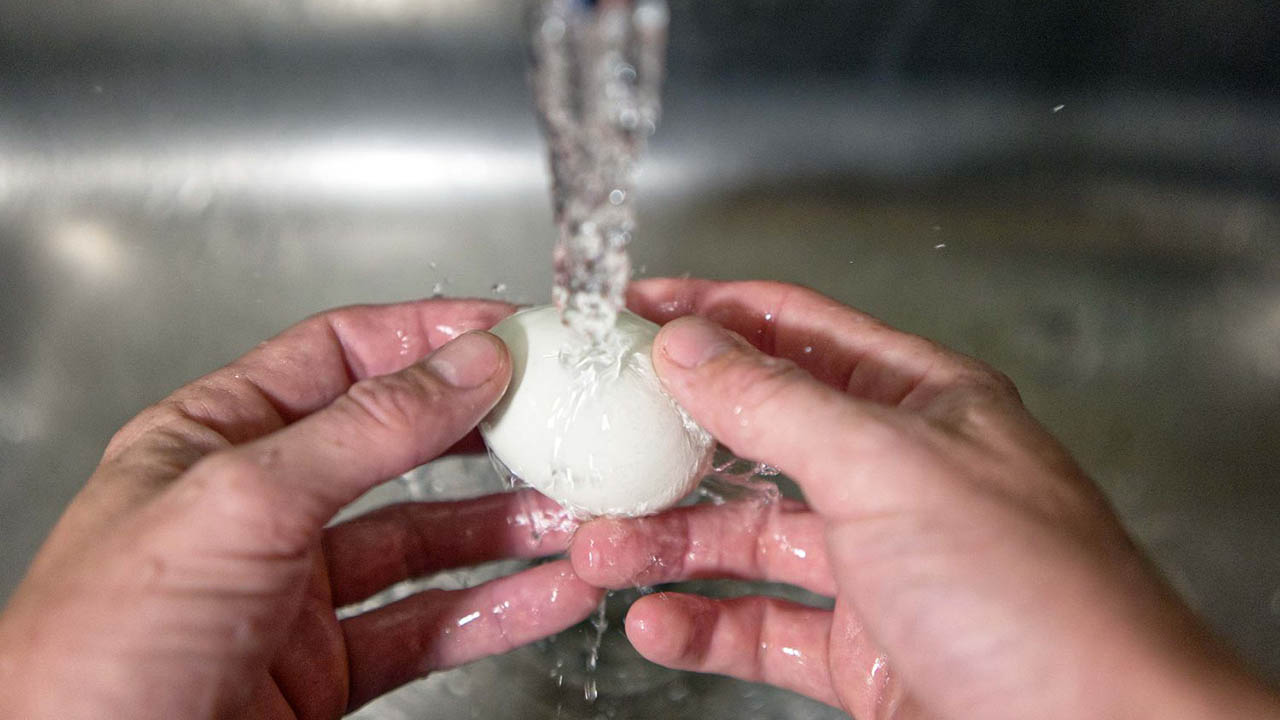 Should you need to wash eggs before using them?