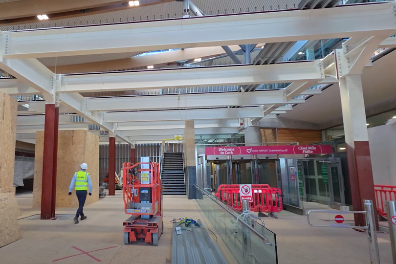 Behind-the-scenes video shows sneak peek of work on €200m Cork Airport ...