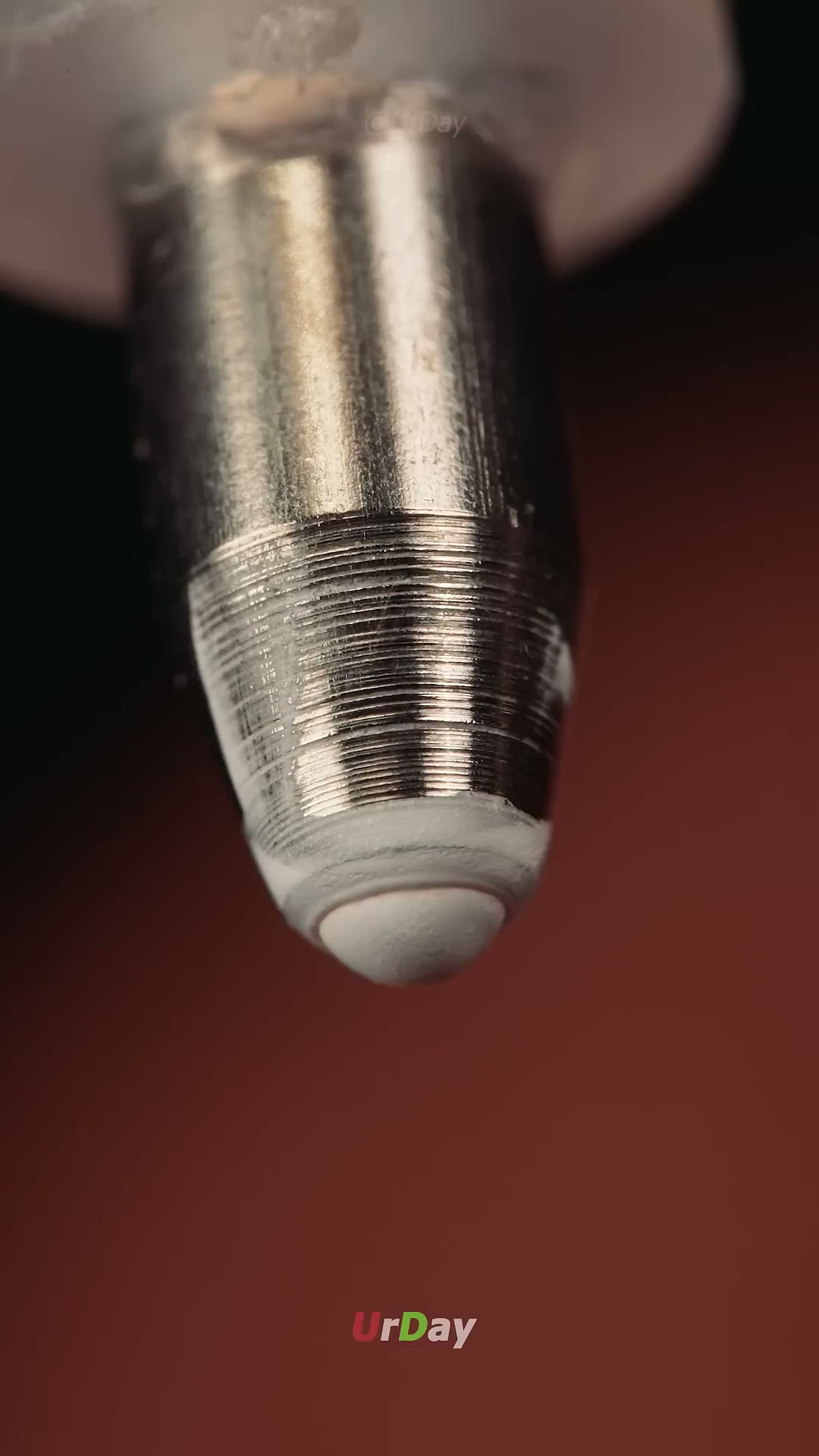 Extreme close up of a gel pen on finger #urday #closeup #macro