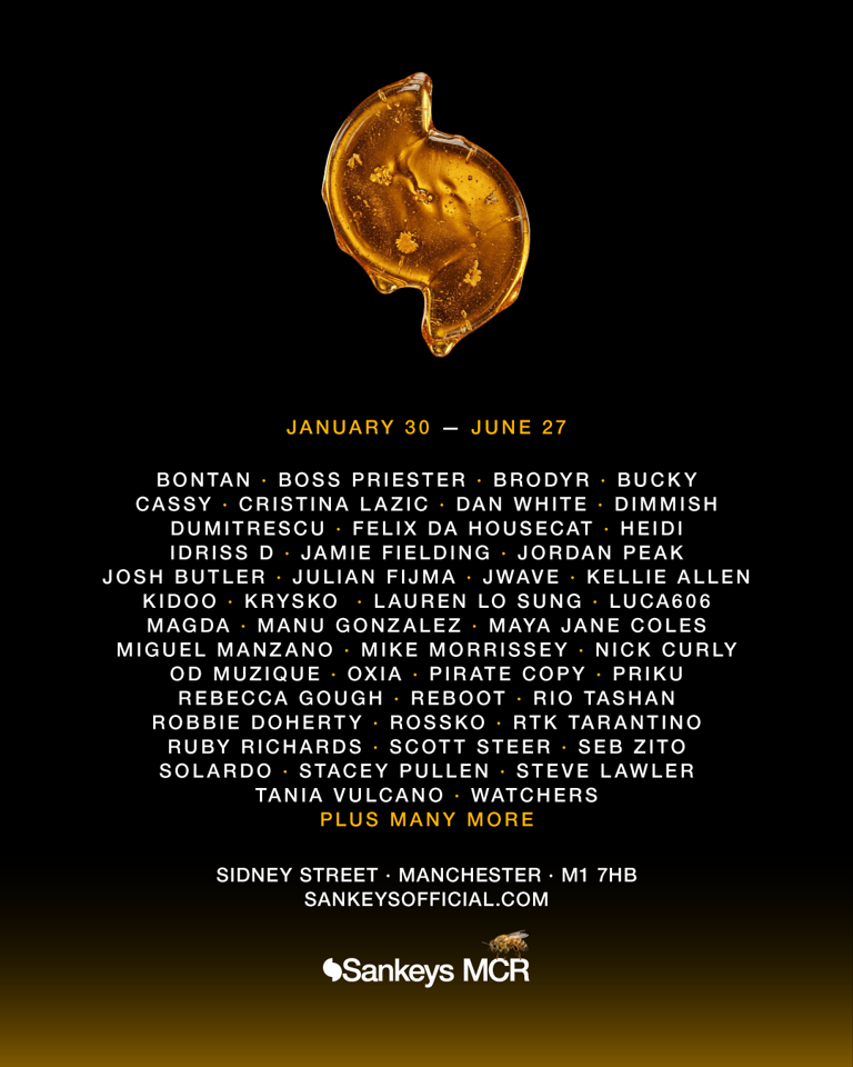 Legendary Manchester nightclubs confirms artist lineup for return