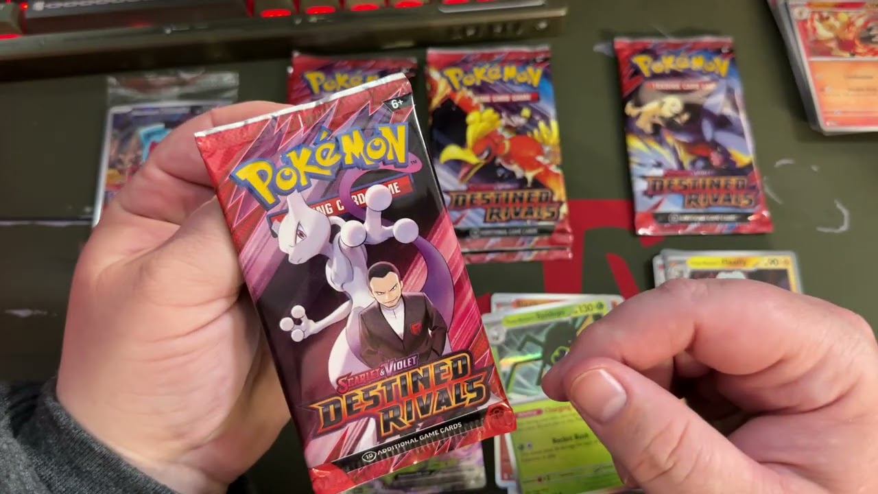 Pokémon Destined Rivals Pokemon Center ETB Unboxing
