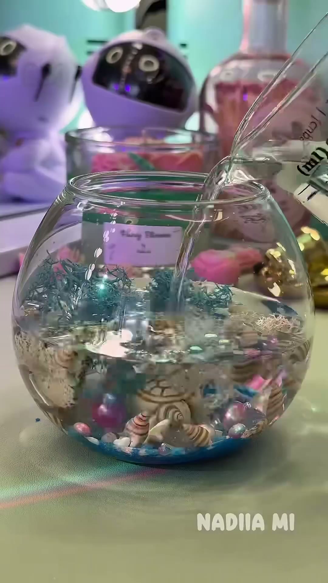 Ocean-inspired candle DIY 🌊 | So satisfying & relaxing 🤍