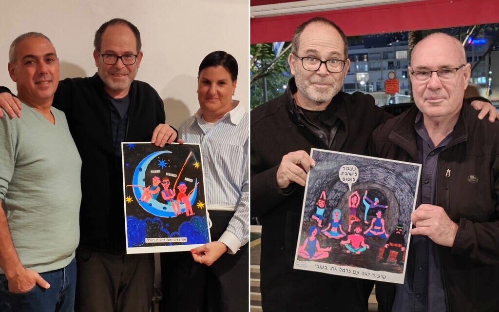 Artist posts final daily postcard, ending project depicting hostages ...