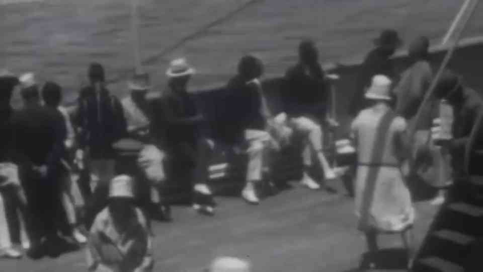 Italy’s floating propaganda ship ended in fire and ruin