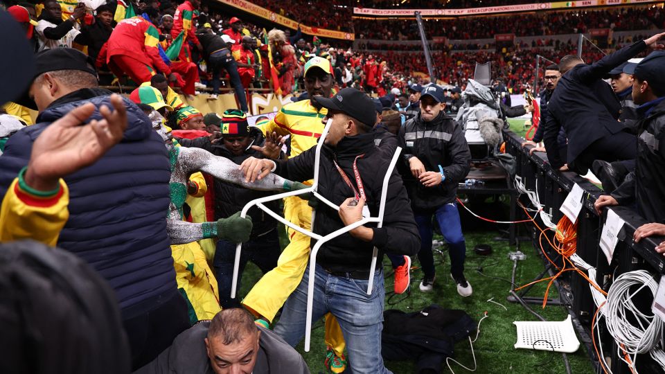 Suspensions and hefty fines handed to Senegal and Morocco after chaotic ...