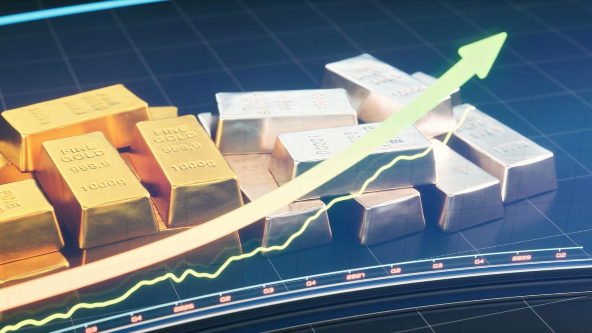 Silver outpacing gold as prices surge to unprecedented heights