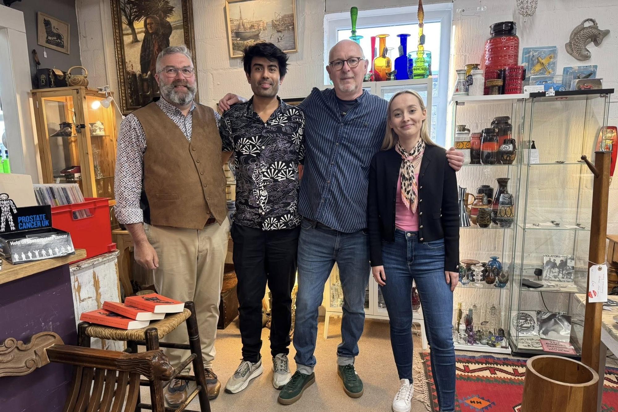 Alnwick shop The Beehive to appear on BBC’s Antiques Road Trip
