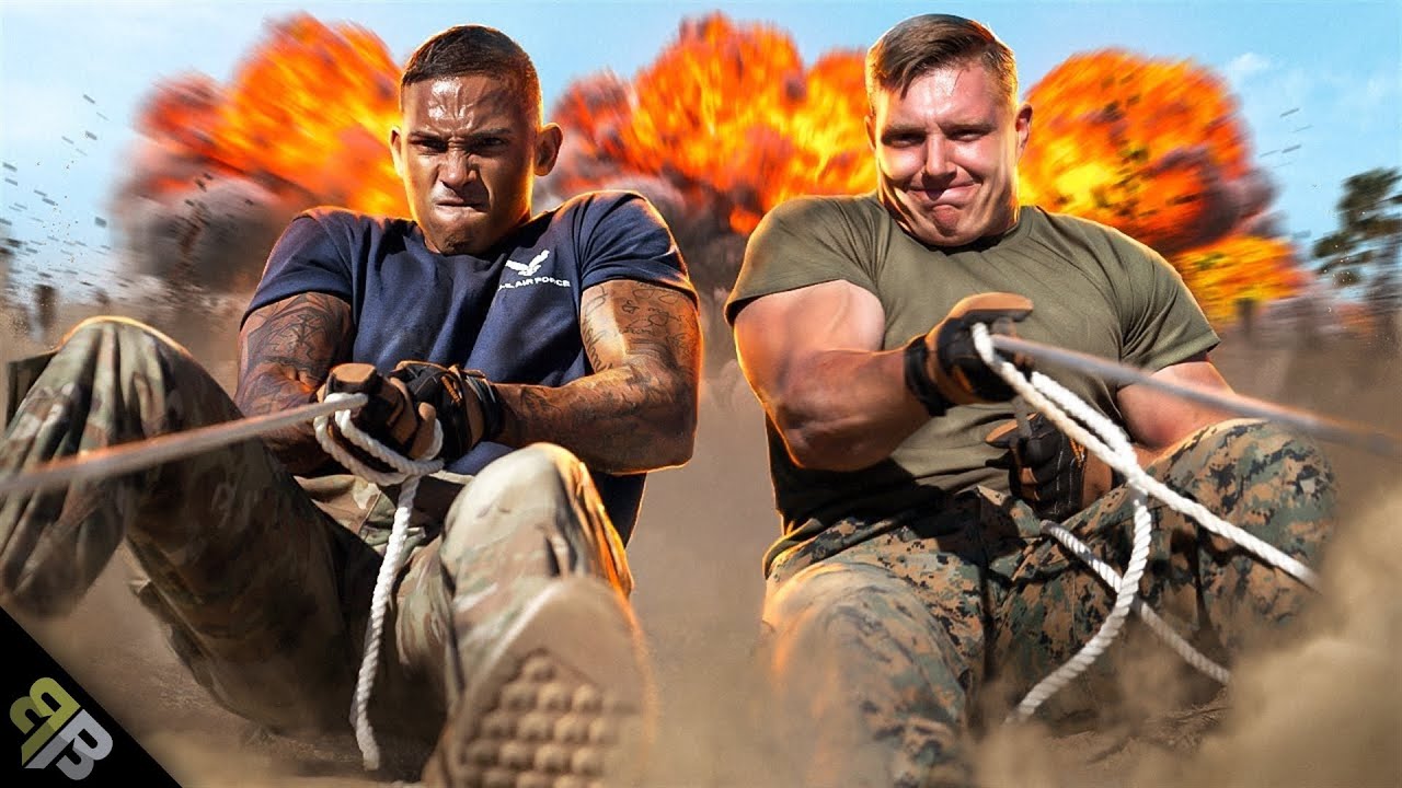 Marine challenges Air Force – strength showdown gets heated
