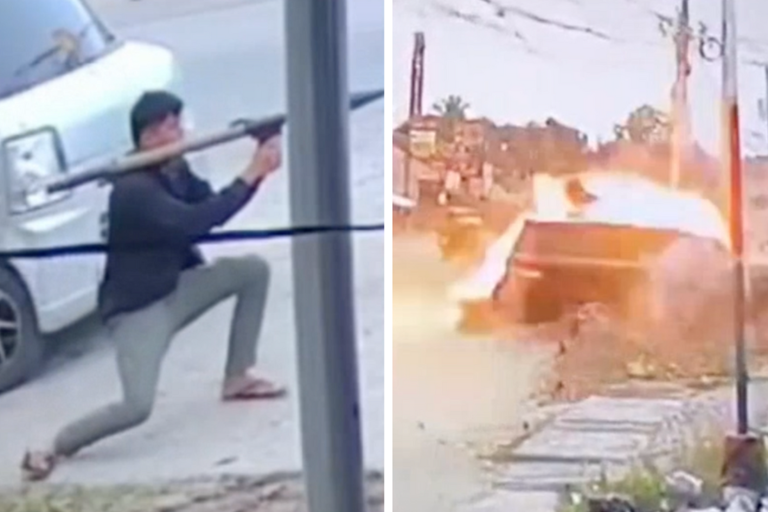Video shows mayor narrowly escaping assassination attempt