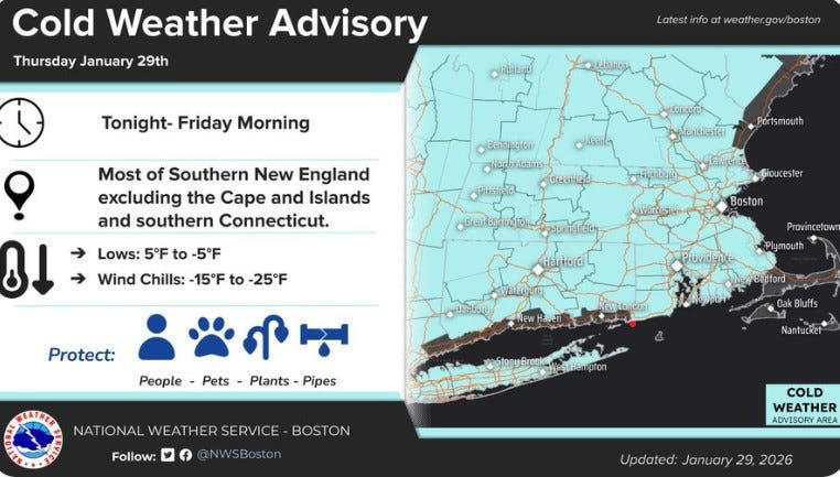 Worcester weather: Cold weather warning tonight, warming center to open ...